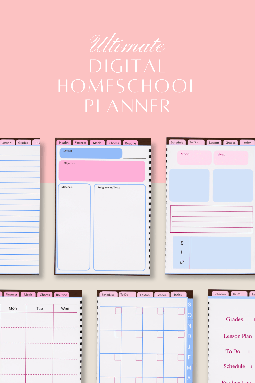 Custom Digital/Printable Planners - JorJots